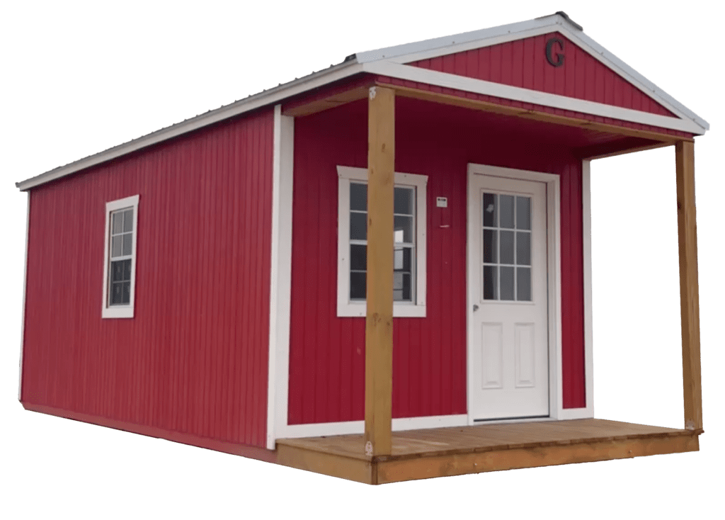 16 x 40 cabins at Geronimo's Backyards